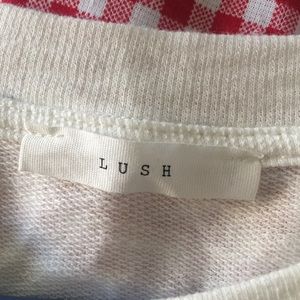 Lush | Sweaters | Nwot Lush White Sweaters | Poshmark